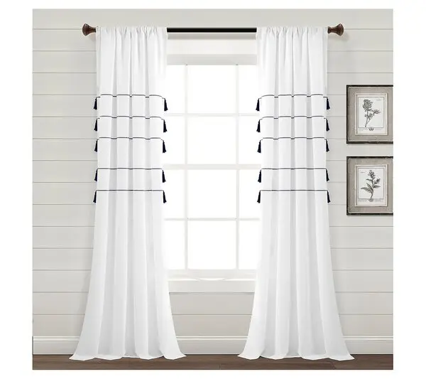LUSH DECOR Farmhouse Boho Stripe Woven Set By
