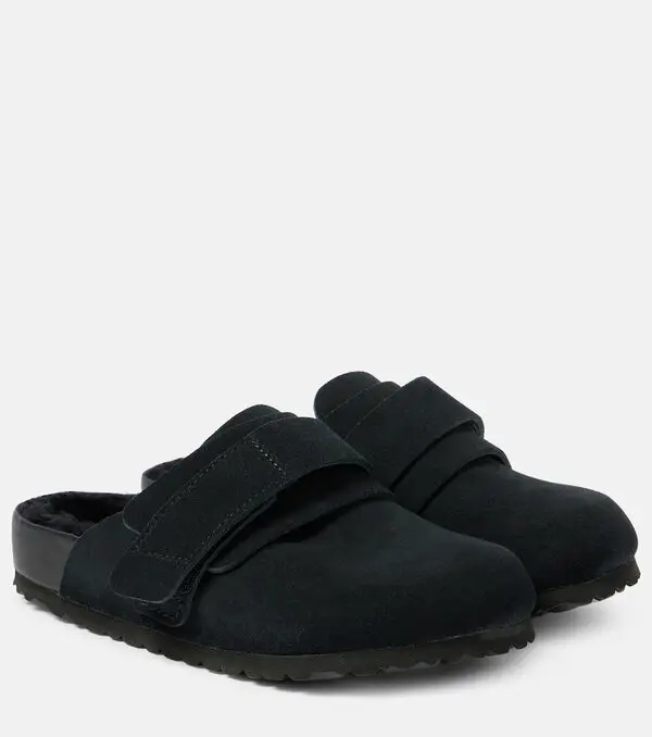 BIRKENSTOCK X Tekla Nagoya Suede Slippers - Grey