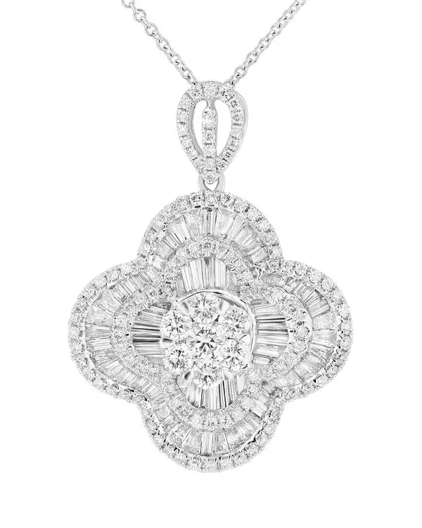 Buy LEVARON 18k 2.10 Ct. Tw. Diamond Necklace - Nocolor At 63% Off ...