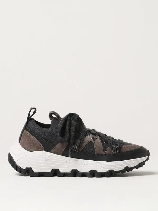 Brunello Cucinelli Lace Up Sneakers