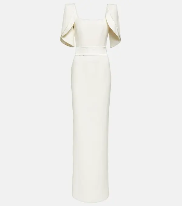 Safiyaa Crêpe Gown