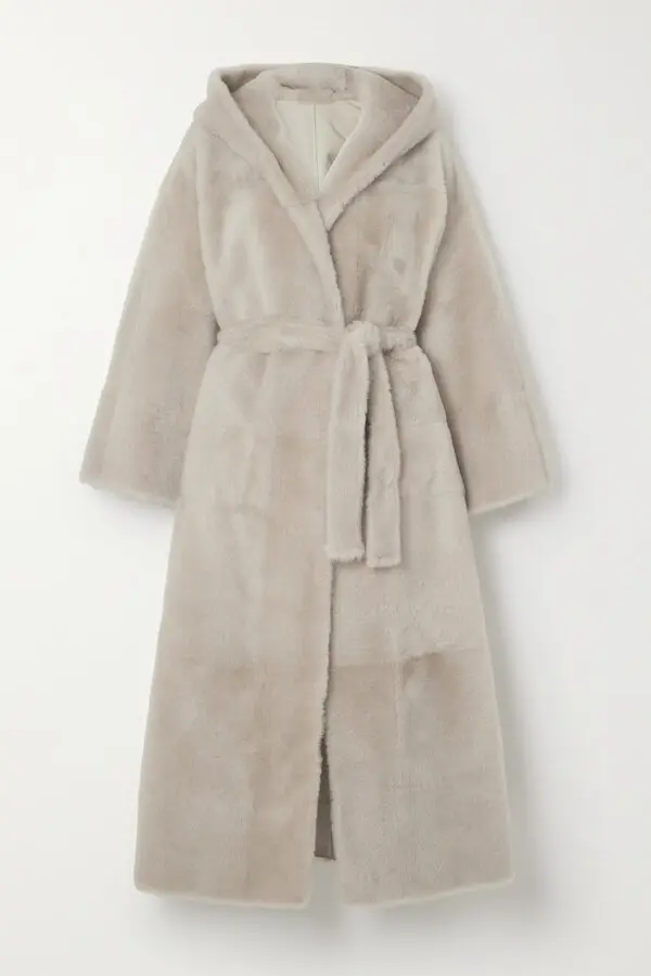 Brunello Cucinelli Reversible Shearling Coat - Neutrals