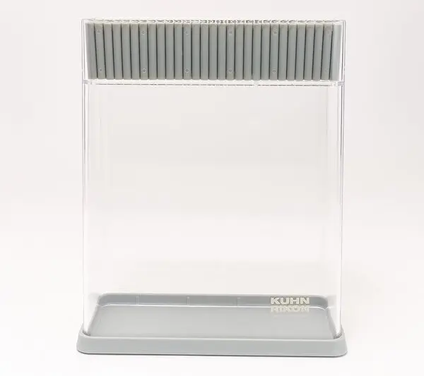 KUHN RIKON Easy Clean Clear Vision Knife Block