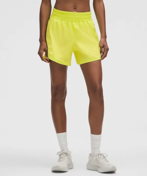 Lululemon Track That High-rise Lined Short 5 - Sour Grape