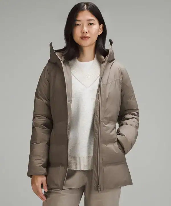 Lululemon Stretchseal™ Sleet Street 600-Down-Fill Jacket - Nomad | Editorialist