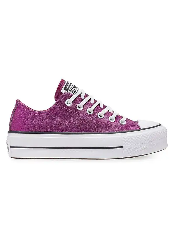 Buy CONVERSE Chuck Taylor All Star Lift Glitter Platform Sneakers ...