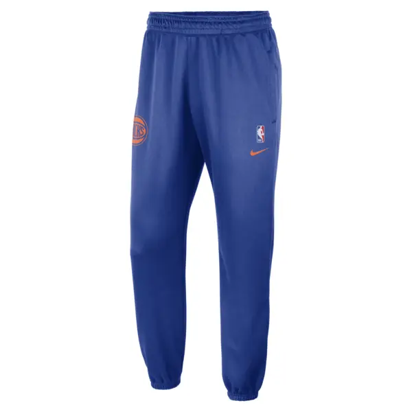 Nike New York Knicks Spotlight Dri-fit Nba Pants - Blue | Editorialist