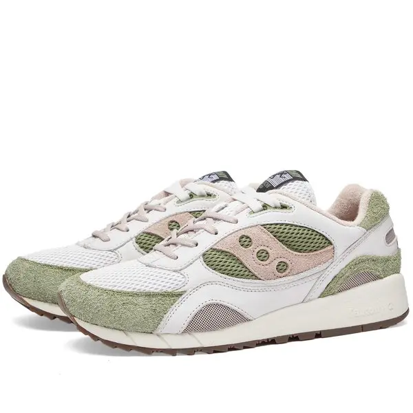 Saucony Shadow 6000 'unplugged' Sneakers - Grey/green | Editorialist