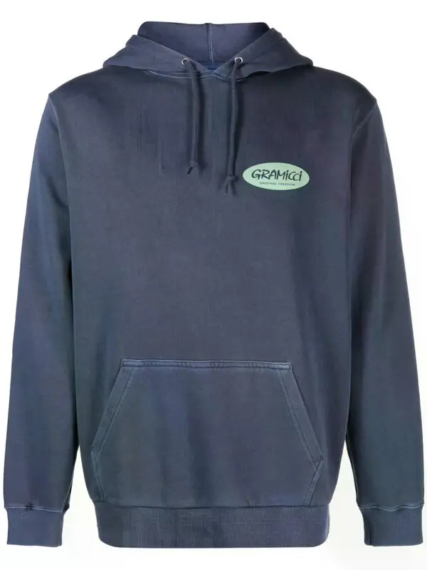Gramicci Logo-print Cotton Hoodie