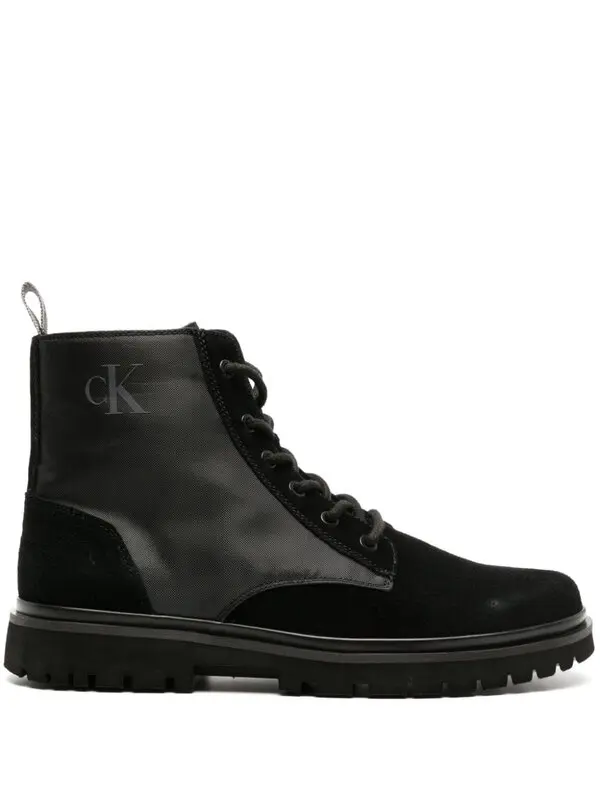 Calvin Klein Eva Panelled Ankle Boots