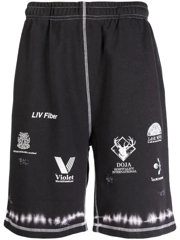 CHILDREN OF THE DISCORDANCE Graphic-print Shorts