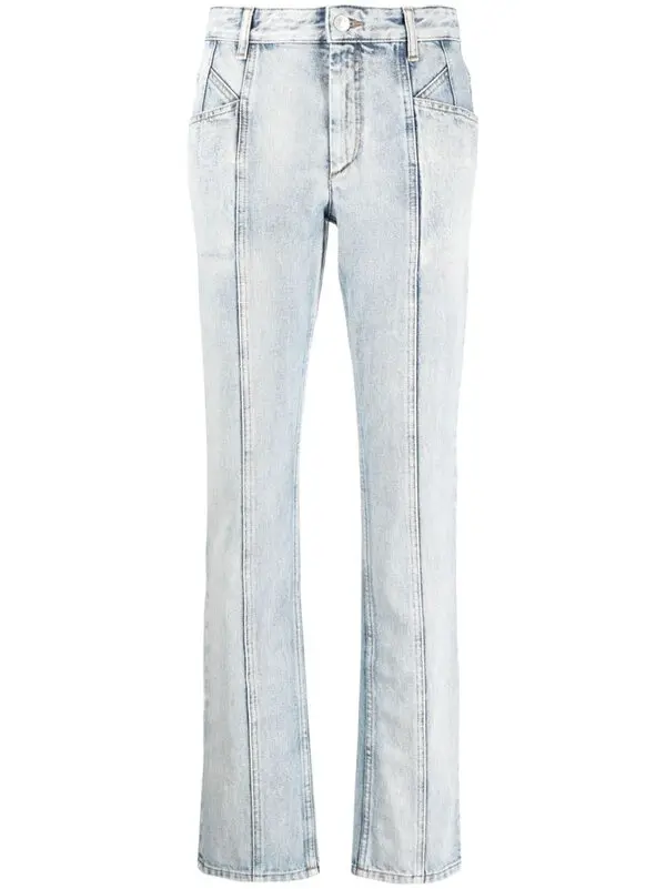 MARANT ETOILE Laora Straight-leg Jeans