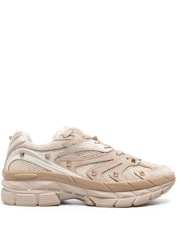 Valentino Garavani Ms-2960 Panelled Sneakers - Neutrals