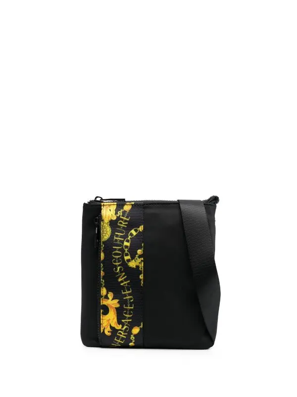 Versace Logo-print Zip-fastening Messenger Bag