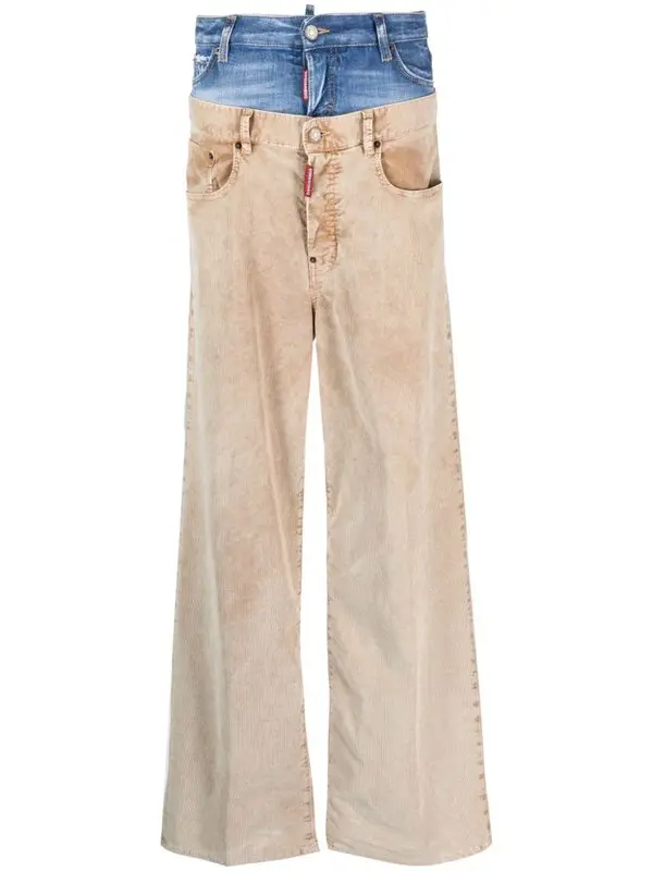 Dsquared2 Twin Pack Layered Jeans - Blue