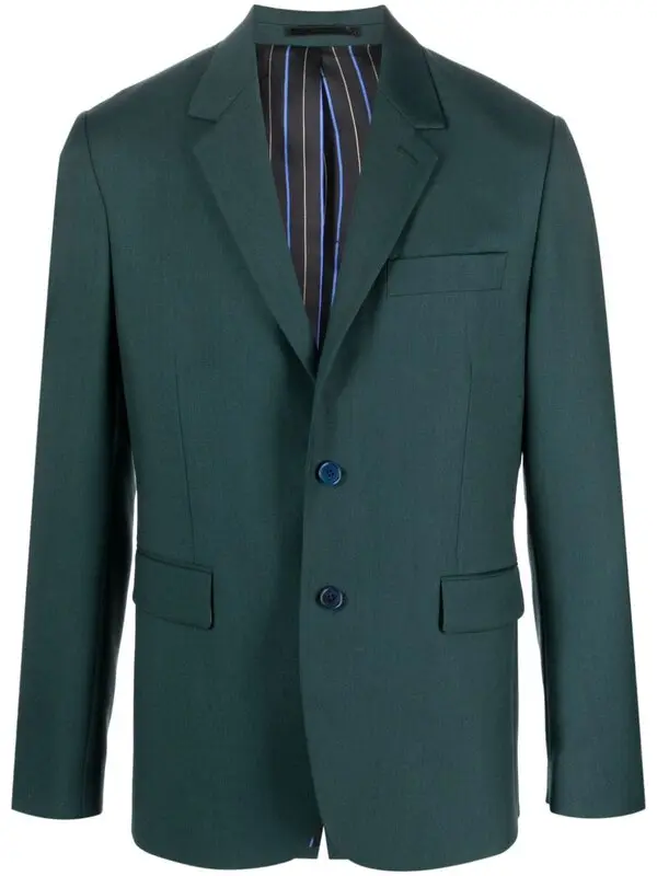 Paul Smith Single-breasted Wool Blazer