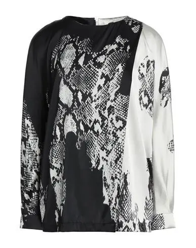 CLIPS Snakeskin-print Top