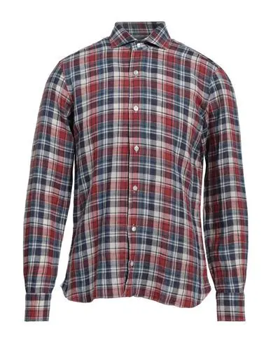 BARBA NAPOLI Shirt Size Linen - Navy