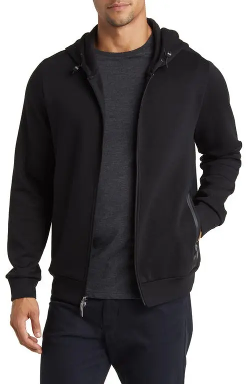 Robert Barakett Brixton Zip Hoodie - Black