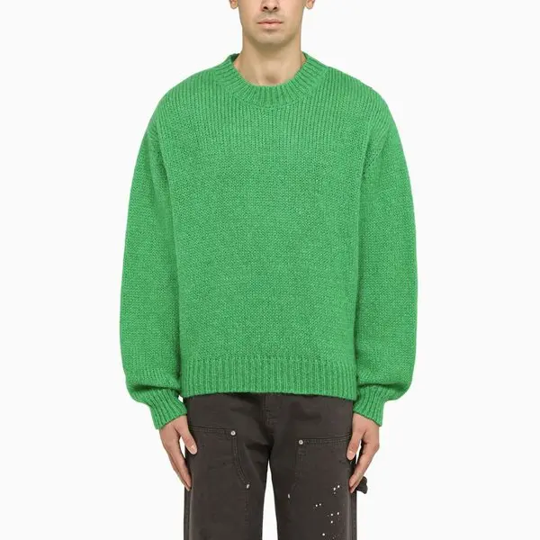 Buy REPRESENT Crew-neck Jumper - Green At 33% Off | Editorialist