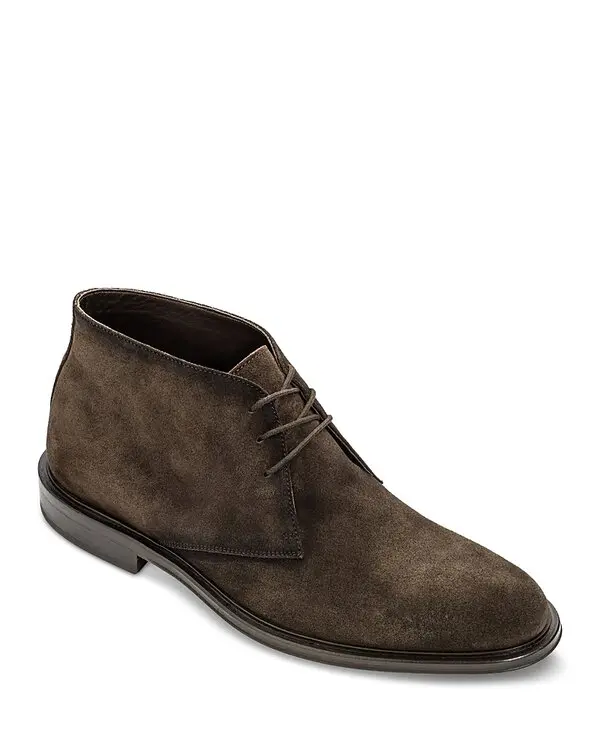 To Boot New York Richard Chukka Boots - Dark Brown Suede