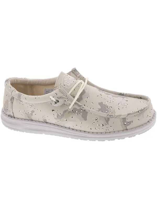 Buy HEY DUDE Wally Leather Slip On Boat Shoes - Multi At 10% Off ...