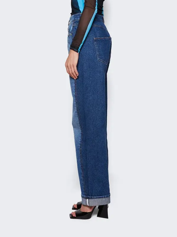 Loewe Deconstructed Jeans - Blue | Editorialist