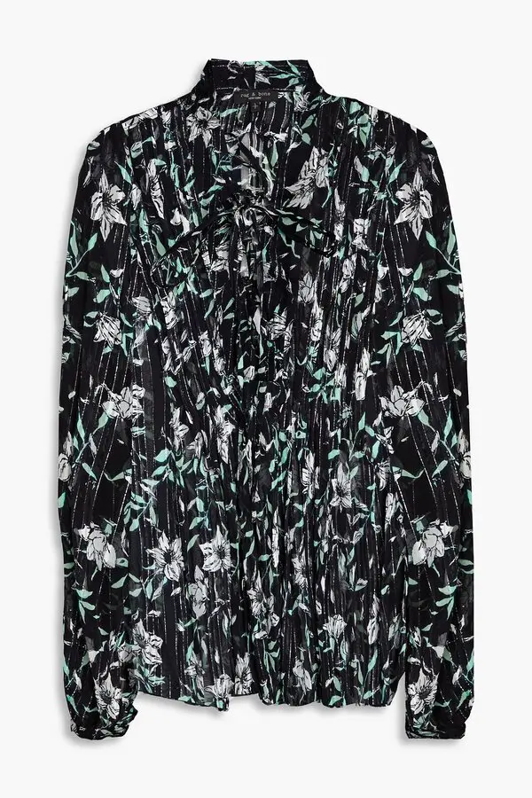 Rag & Bone Sachi Floral-print Blouse