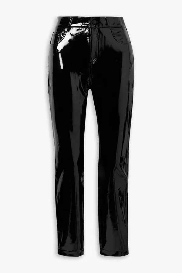 Commando Glossed Skinny Trousers - Black