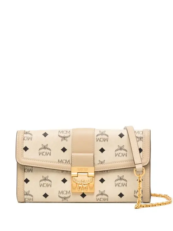 Mcm Large Tracy Monogram-pattern Wallet