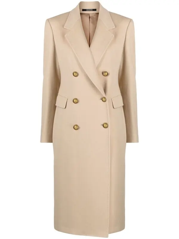 Tagliatore Meryl Double-breasted Coat - Neutrals