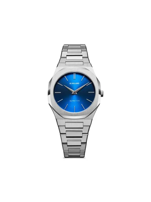 D1 MILANO Ultra Thin 34mm Watch - Blue