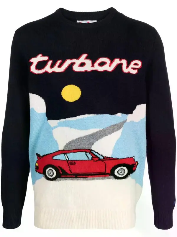 MC2 SAINT BARTH Intarsia-knit Jumper
