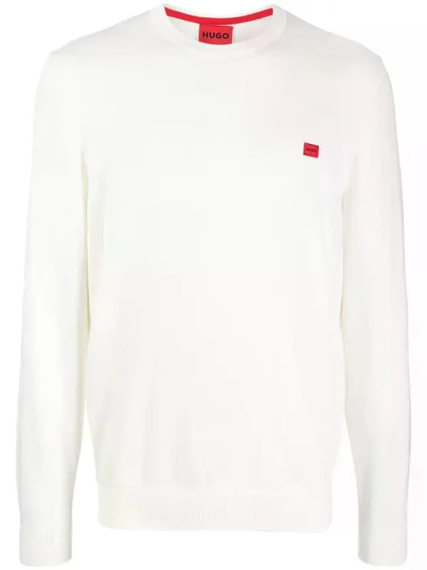 Hugo Boss Logo-patch Cotton Jumper