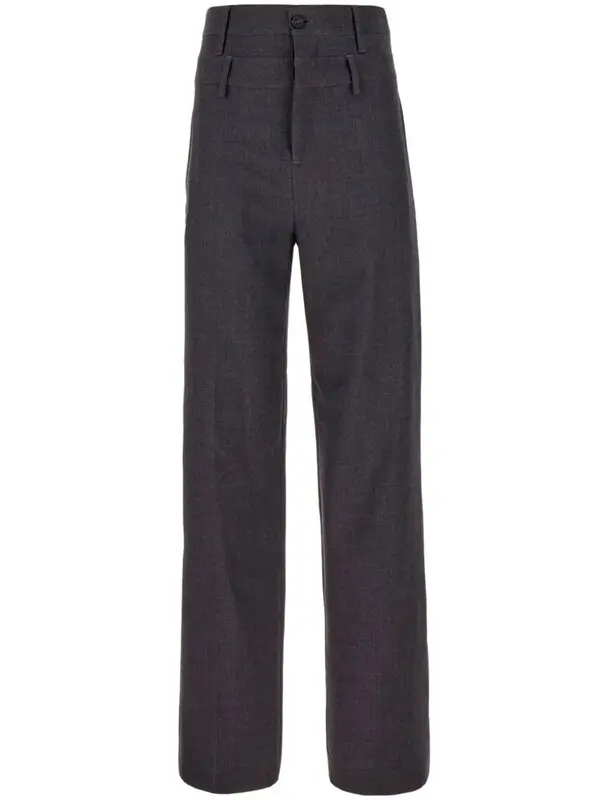 AMBUSH High-waisted Virgin Wool Trousers