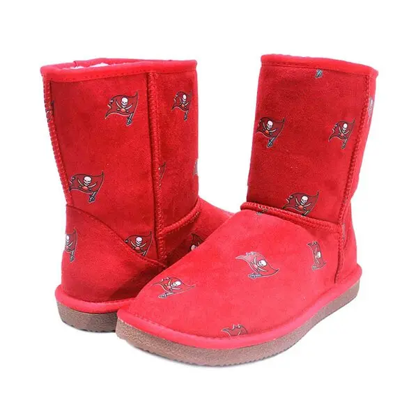 CUCE Tampa Bay Buccaneers Allover Logo Boots - Red | Editorialist