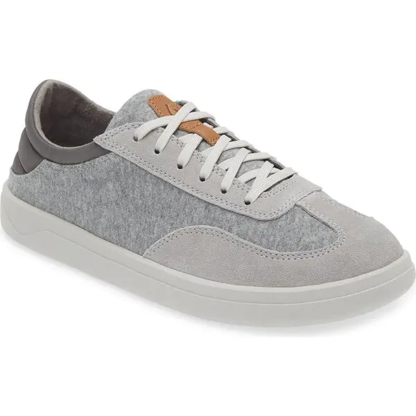 Olukai Pūliki Lace-up Sneakers - Poi/charcoal