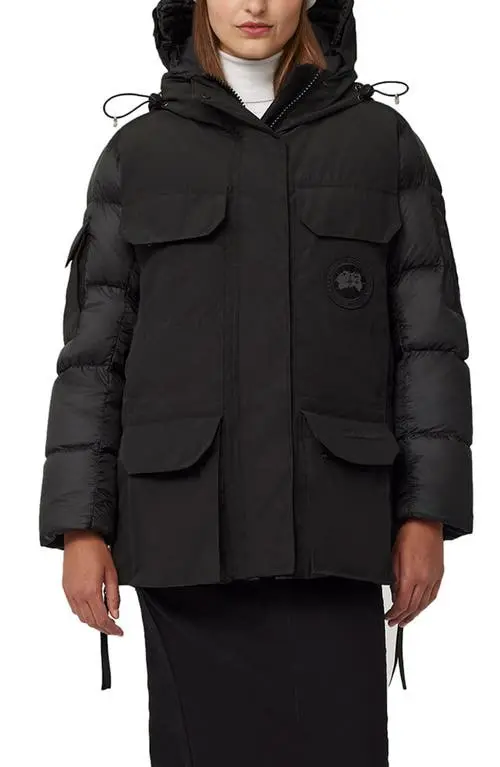 Canada Goose Paradigm Expedition Black Label Mixed Media 750 Fill Power Down Parka