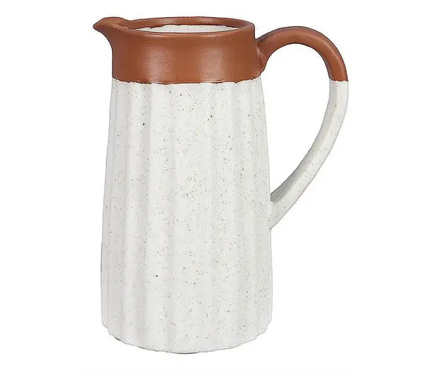 YOUNG'S INC. Young's Stoneware Water Pitcher