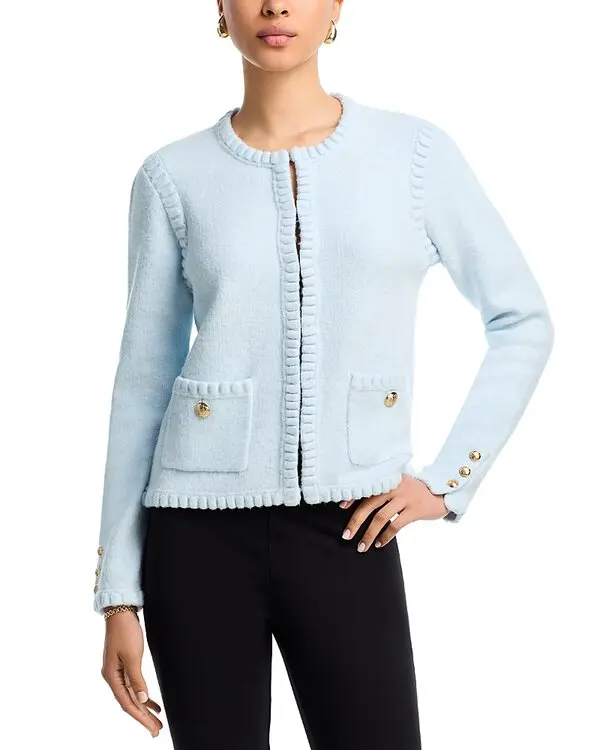 Aqua Bobble Cardigan - Moonstone
