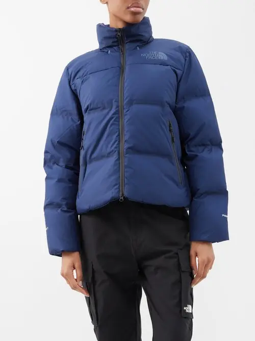 The North Face Rmst Nuptse Quilted Down Jacket - Navy | Editorialist