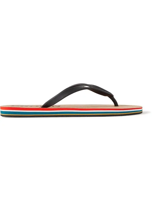 Orlebar Brown Haston Logo-debossed Flip Flops - Multi