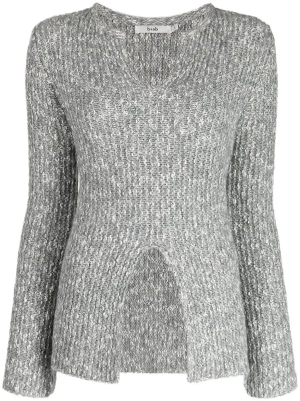 B+AB Front-slit Mélange Jumper
