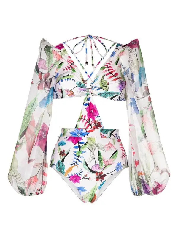 PatBO Zamia Cut-out Bodysuit