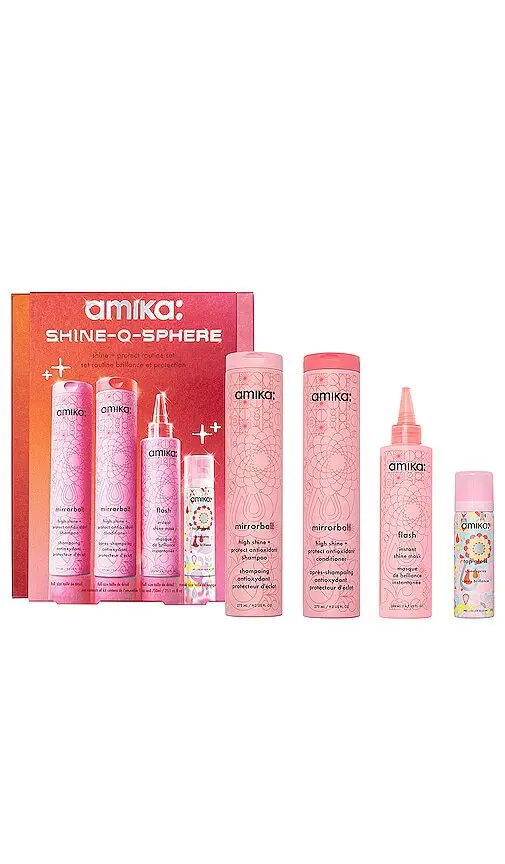 AMIKA Shine-o-sphere Shine + Protect Routine Set In Beauty - N,a ...