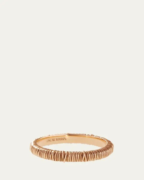 OSCAR MASSIN Filigree Recycled Ring - Gold
