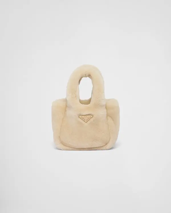 Prada Shearling Handbag