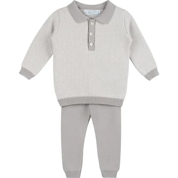 FELTMAN BROTHERS Chevron Sweater And Pants Set