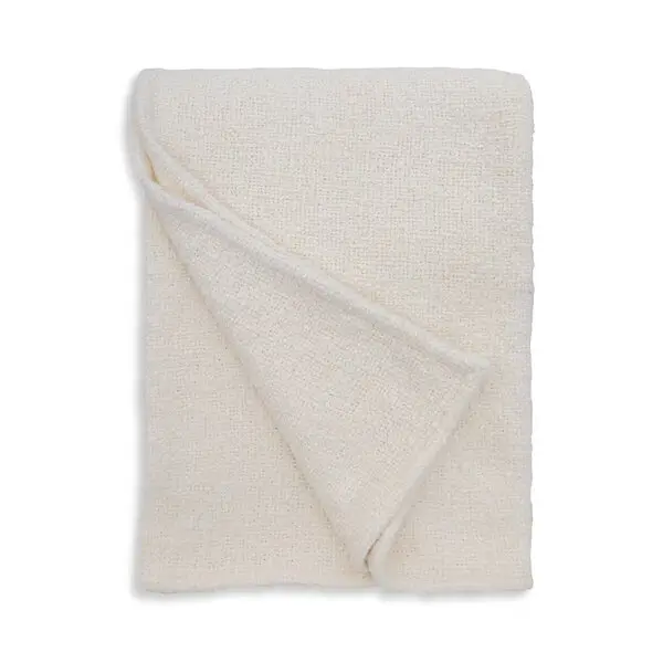 POM POM AT HOME Abby Throw - Ivory
