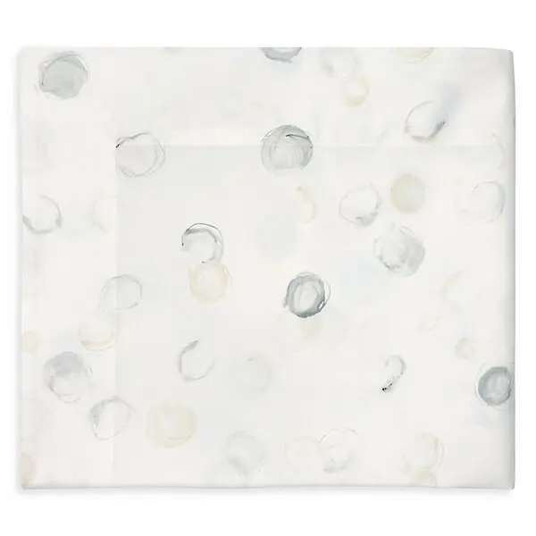 SFERRA Punti Flat Sheet, Full/queen - Platinum